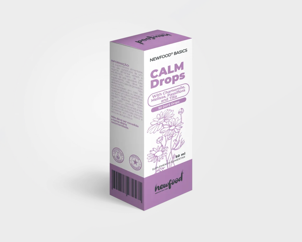 Calm Drops | Gotas com Camomila, Tília, Erva Cidreira e Passiflora ...